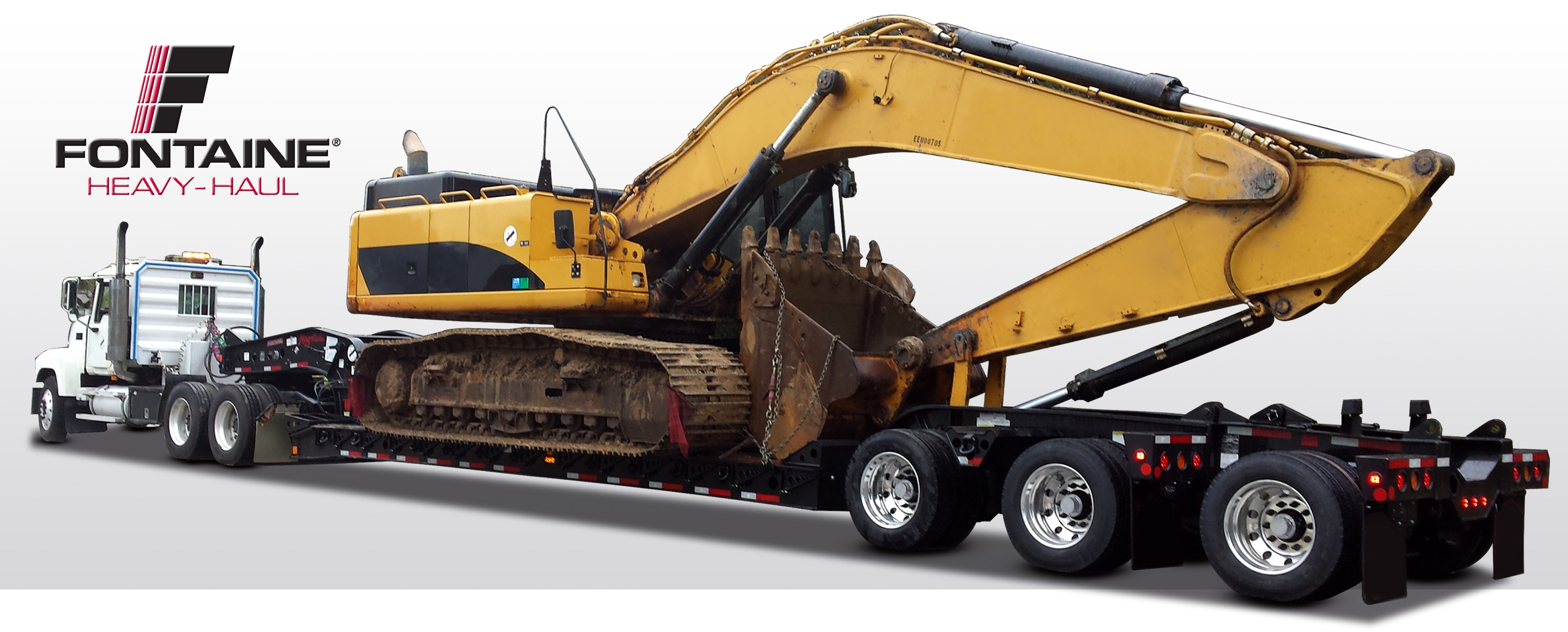 Fontaine Heavy-Haul Lowbed (Lowboy) Trailers. Heavy haul lowbed trailer ...