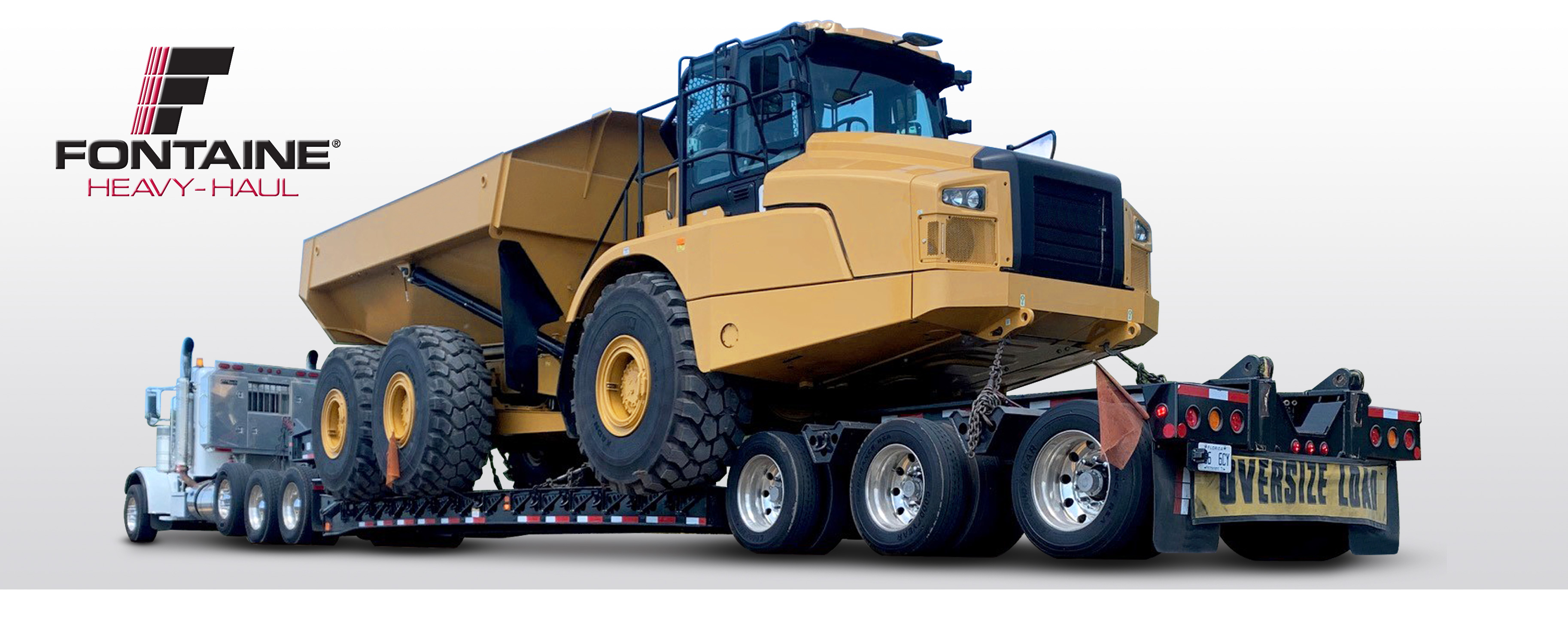 Fontaine Heavy-Haul Lowbed (Lowboy) Trailers. Heavy haul lowbed trailer ...